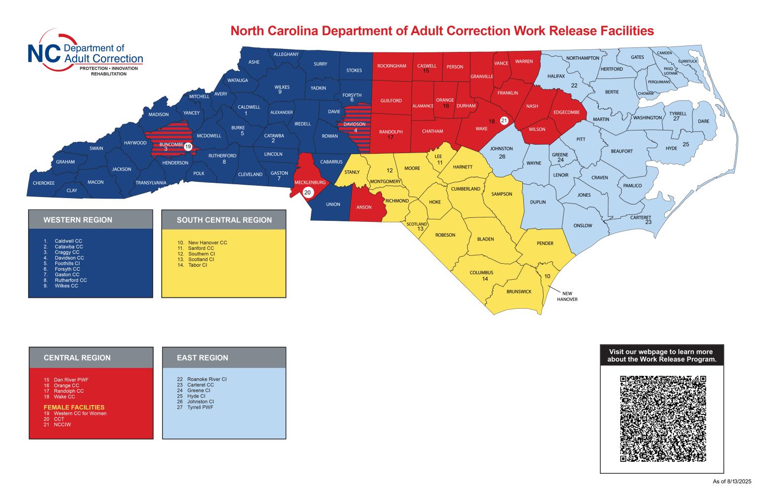 Work Release | NC DAC